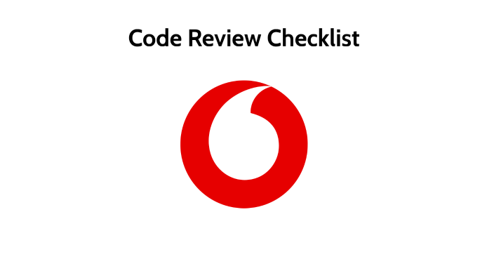 Code review checklist by Ahmed Mamdouh on Prezi