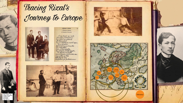 Tracing Rizal's Journey to Europe by Charylle Potencioso on Prezi