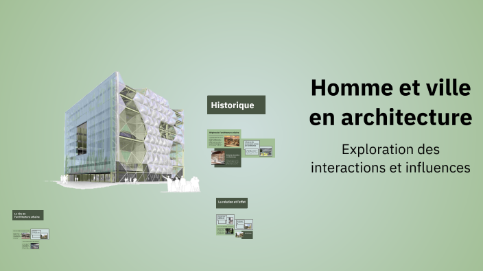 Homme et ville en architecture by Manar Mahfoudi on Prezi