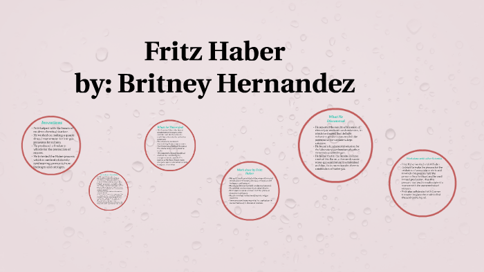 Fritz Harber by Britney Hernandez on Prezi
