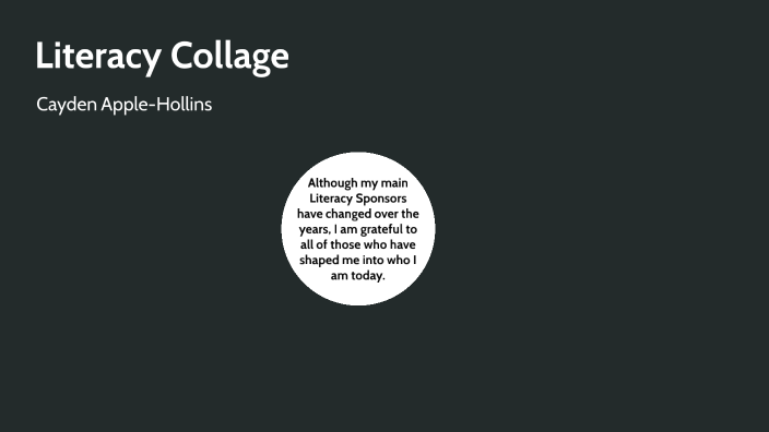 Literacy Collage by cayden apple on Prezi