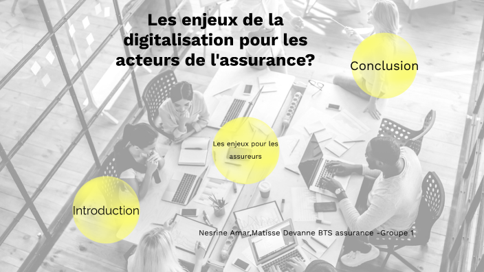 La digitalisation en assurance by Nesrine Amar on Prezi