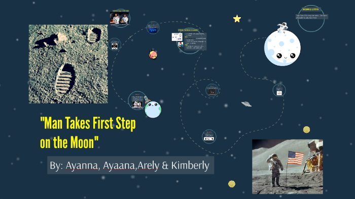 "Man Takes First Step on the Moon" by Kimberly Aufderheide on Prezi