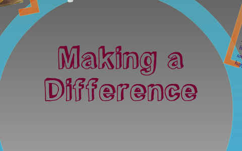 Making a Difference Vocabulary by Samantha Wallace on Prezi