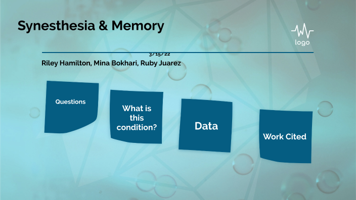 Synesthesia and Memory by Mina Bokhari on Prezi