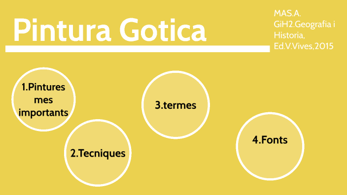 pintura gotica by ROY CABRERA SERRANO on Prezi