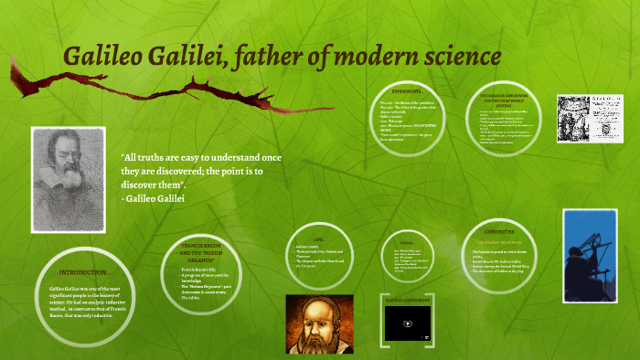 Galileo Galilei, father of modern science by Nicolas Bollinger on Prezi