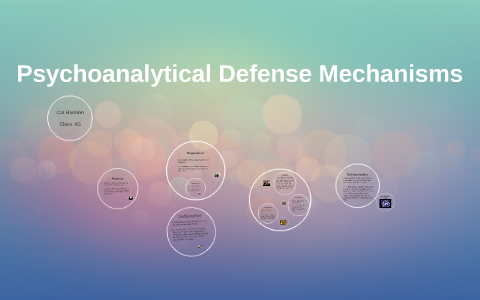 Psychoanalytical Defense Mechanisms by Cat Harmon on Prezi