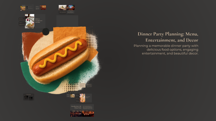 Dinner Party Planning: Menu, Entertainment, and Decor by Victor Nieves ...