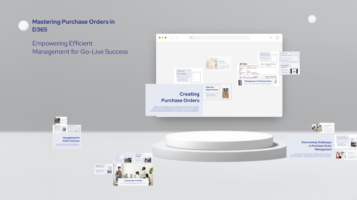 Mastering Purchase Orders in D365 by Craig Samuelson on Prezi