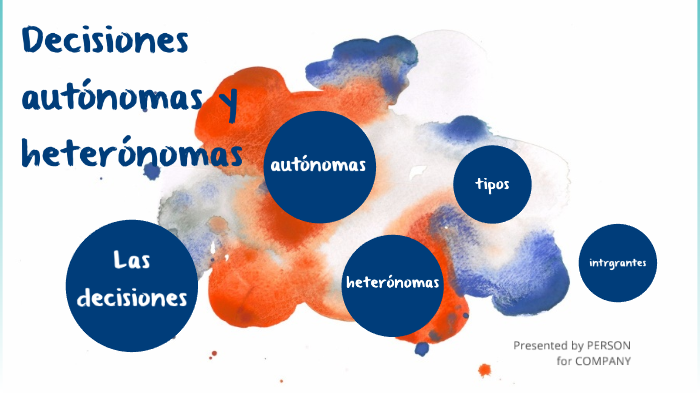 decisiones autónomas y heteronomas by Diana Estupiñan on Prezi