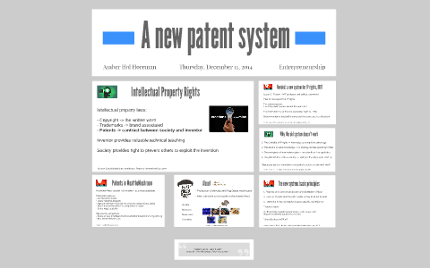 A new patent system by