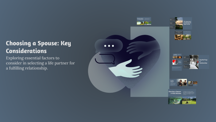 Choosing a Spouse: Key Considerations by n n on Prezi