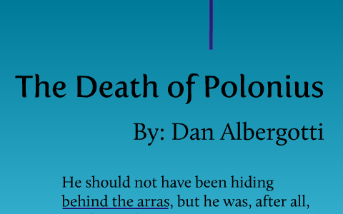 Death of Polonius by Rachel Betty on Prezi