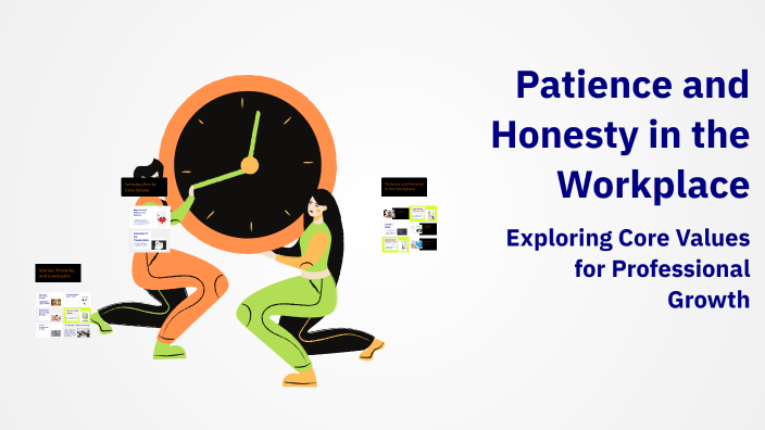 Patience and Honesty in the Workplace by Ahmed hassan on Prezi