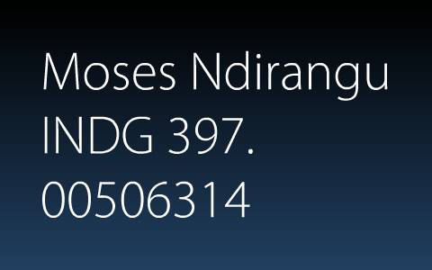 understanding Aboriginal world view by moses ndirangu on Prezi