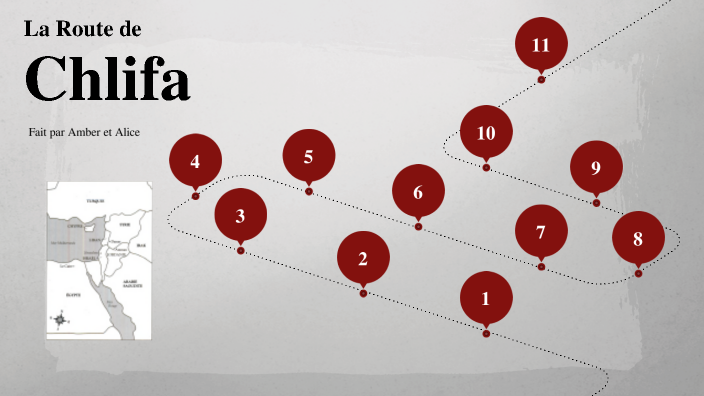 Ligne de temps - La Route de Chlifa by Amber Elgear on Prezi