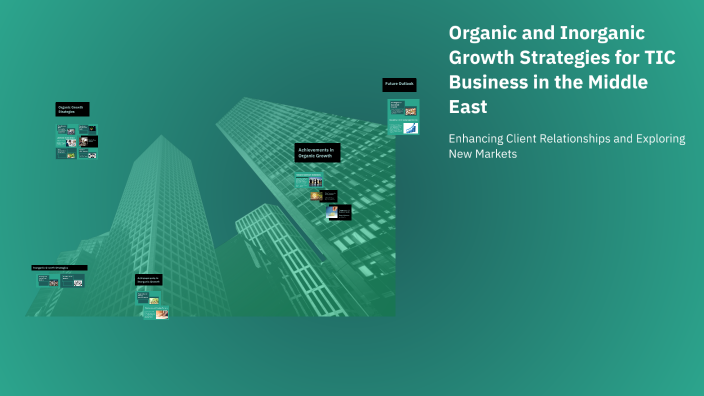 Organic and Inorganic Growth Strategies for TIC Business in the Middle ...
