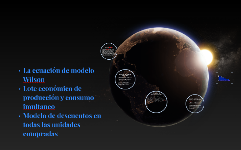 La ecuación de modelo Wilson by sergio lancheros on Prezi