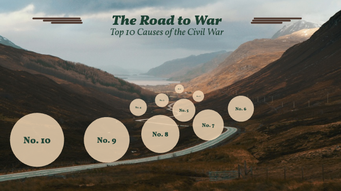 Top 10: Road to Civil War by Ashley A on Prezi