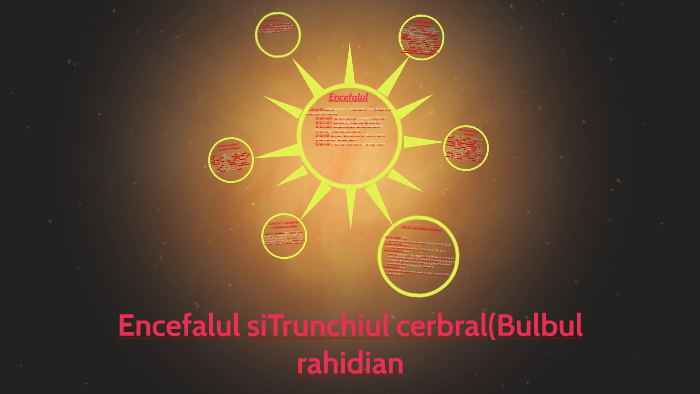Encefalul si Trunchi cerbral(Bulb rahidian by Oancea Alexandra on Prezi