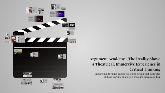 Argument Academy - The Reality Show: A Theatrical, Immersive Experience ...