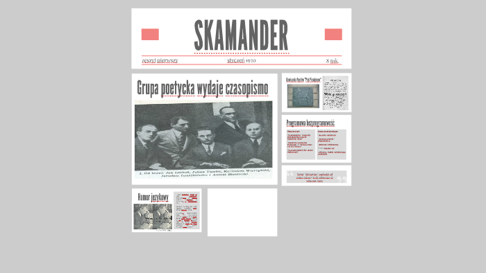 SKAMANDER by on Prezi