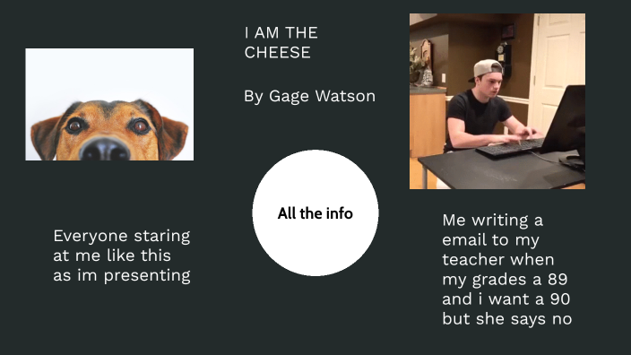 I am the Cheese by Gage Watson on Prezi