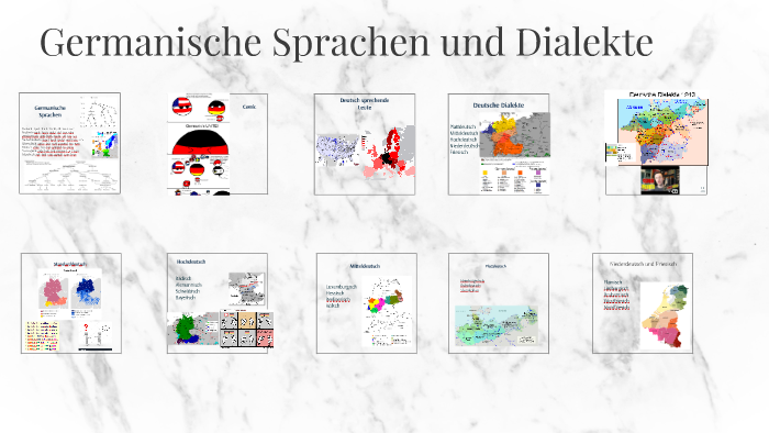 Germanische Sprachen und Dialekte by Tyler Bair