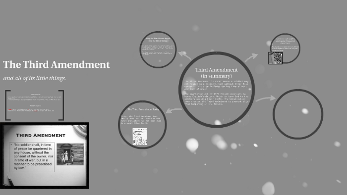 The Third Amendment by Elizabeth Long on Prezi
