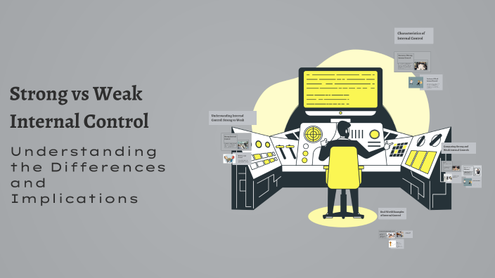 Strong vs Weak Internal Control by KHASATULLAEV SOBIRJON on Prezi