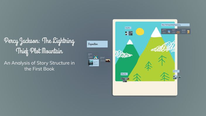 Percy Jackson: The Lightning Thief Plot Mountain by jonathan cespedes ...