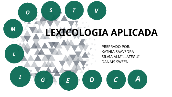 LEXICOLOGIA APLICADA by kathia Saavedra on Prezi