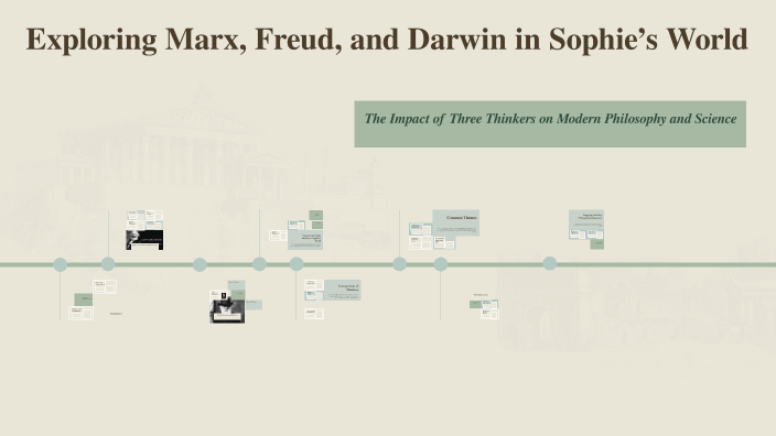 Exploring Marx, Freud, and Darwin in Sophie’s World by ghita jabrane on ...