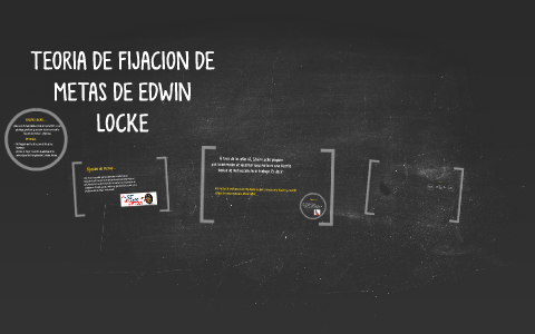 TEORIA DE FIJACION DE METAS DE EDWIN LOCKE by Jeimmy Suárez on Prezi