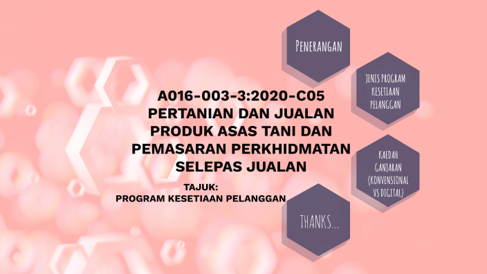 A016-003-3:2020-C05 AGRICULTURE AND AGRO-BASED PRODUCT SALES AND MARKETING AFTER SALES SERVICES ...