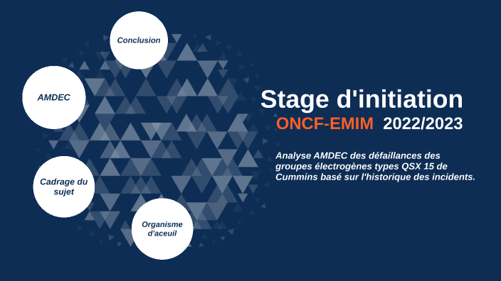 Stage ONCF by ouissal el on Prezi
