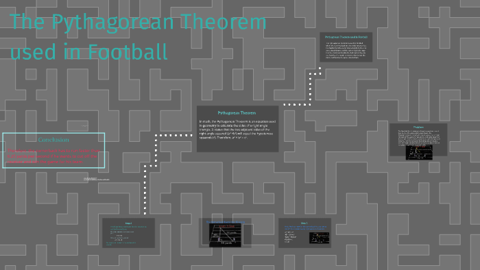 The Pythagorean Theorem used in Football by Donovan, Luca, Brian ...