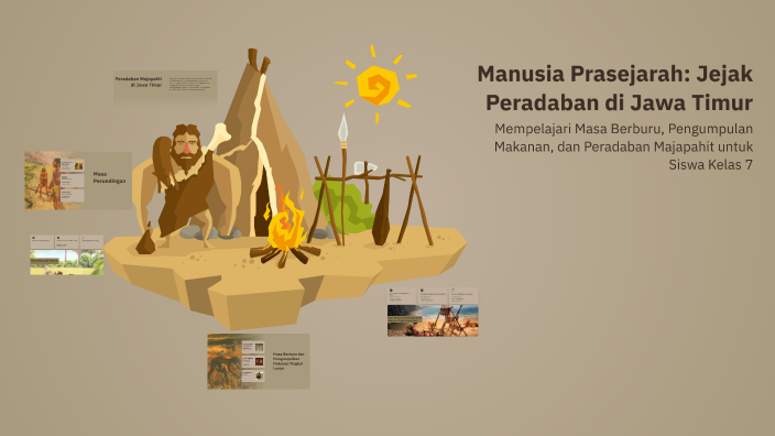 Manusia Prasejarah: Jejak Peradaban di Jawa Timur by Almahdy Ardinsah ...