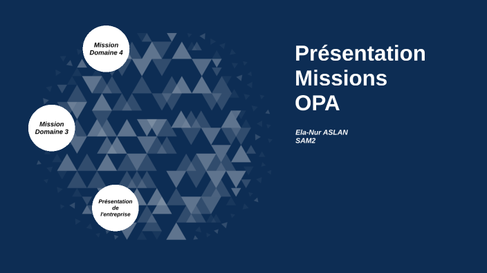 Présentation OPA by Elanur Aslan on Prezi