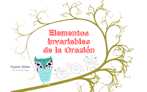 Elementos Invariables de la Oración by Virginia Villalba on Prezi