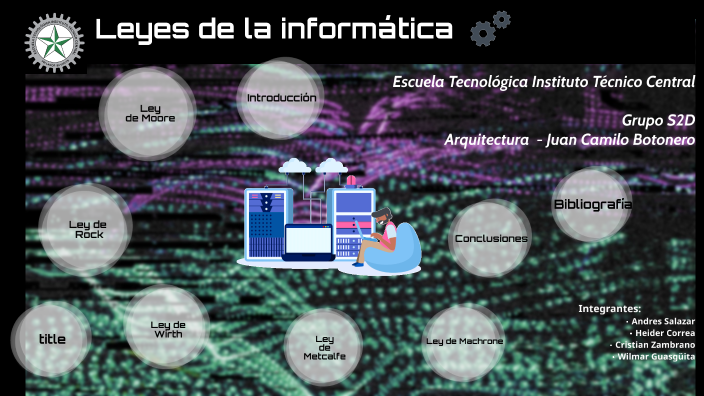 leyes de la informática by CRISTIAN YESID ZAMBRANO TORRES on Prezi