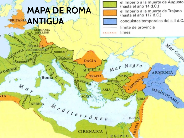 MAPA DE ROMA ANTIGUA by daniel antonio rosriguez ordoñez on Prezi
