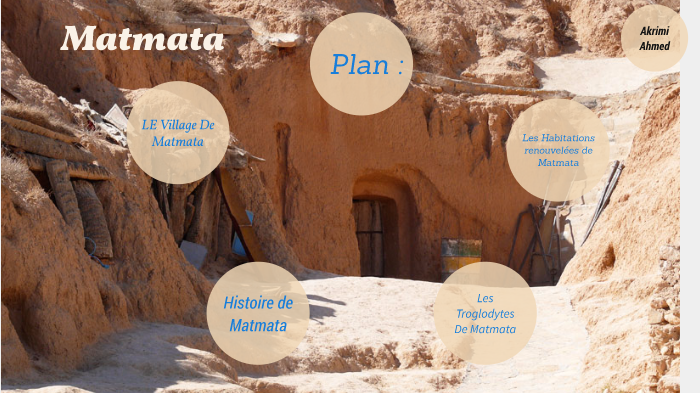 Les Troglodytes de Matmata by Ahmed Akrimi on Prezi