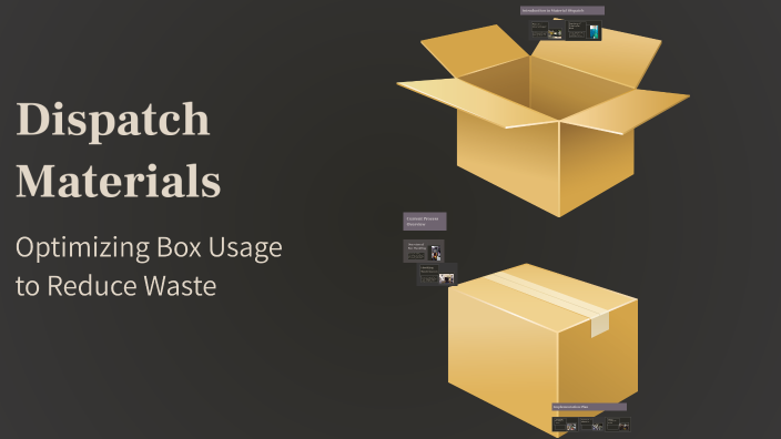 Dispatch Materials by kamalnathan R on Prezi