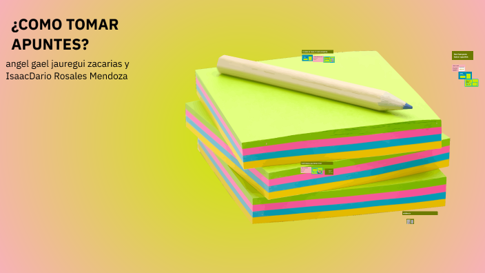 Una Presentación de Habilidades y Consejos para Apuntar Notas by isaac ...