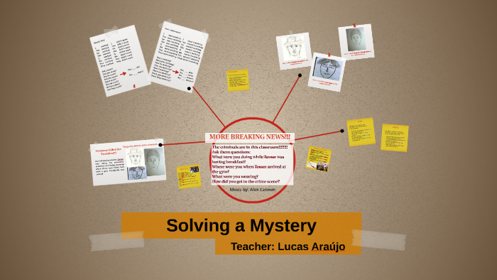 Solving a Mystery (Simple Past and Past Continuous Lesson) by Lucas ...