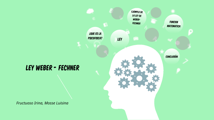 ley weber-fechner by Luisina Mosse on Prezi