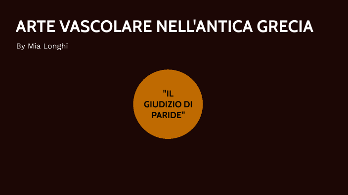 Hydria "Il giudizio di Paride" by Mia Longhi on Prezi