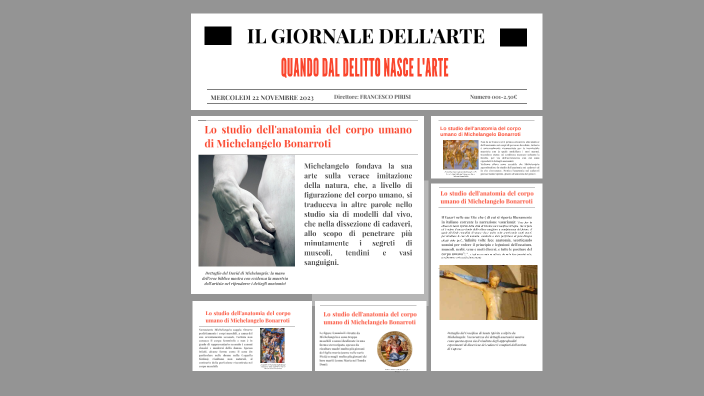 Lo studio dell'anatomia del corpo umano di Michelangelo Bonarroti by on ...